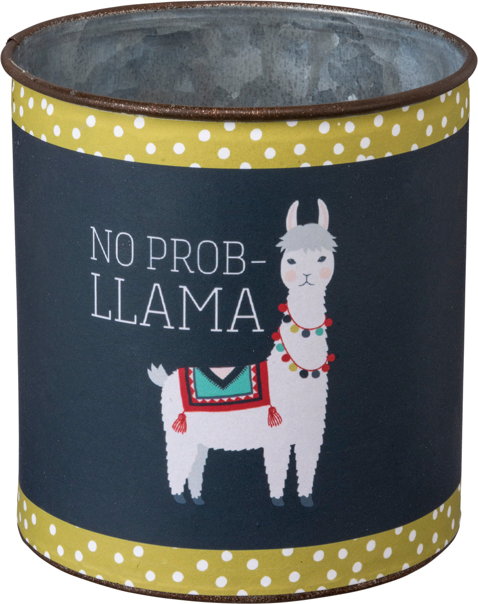 Llama Pencil Holder Container – Whimsy Daisy Holiday Shop