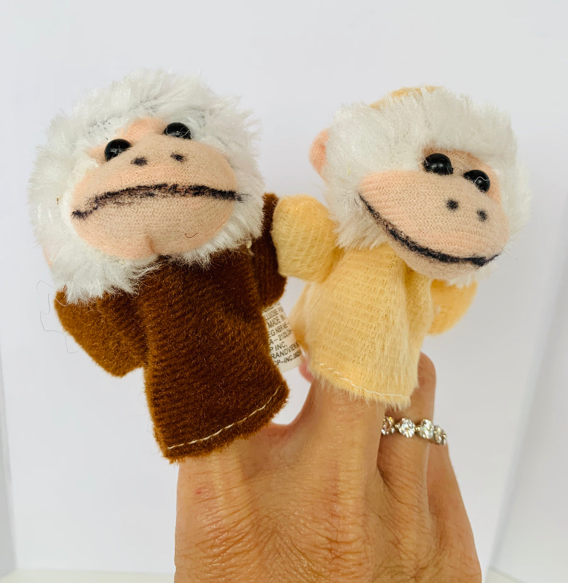 Monkey Finger Puppets – Whimsy Daisy Holiday Shop
