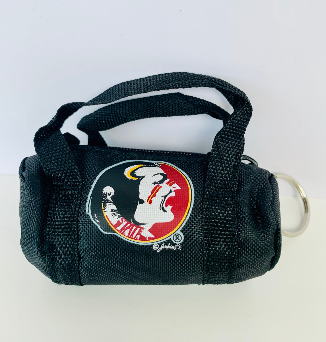 Florida State (FSU) Mini Duffle Bag Keychain – Whimsy Daisy Holiday Shop