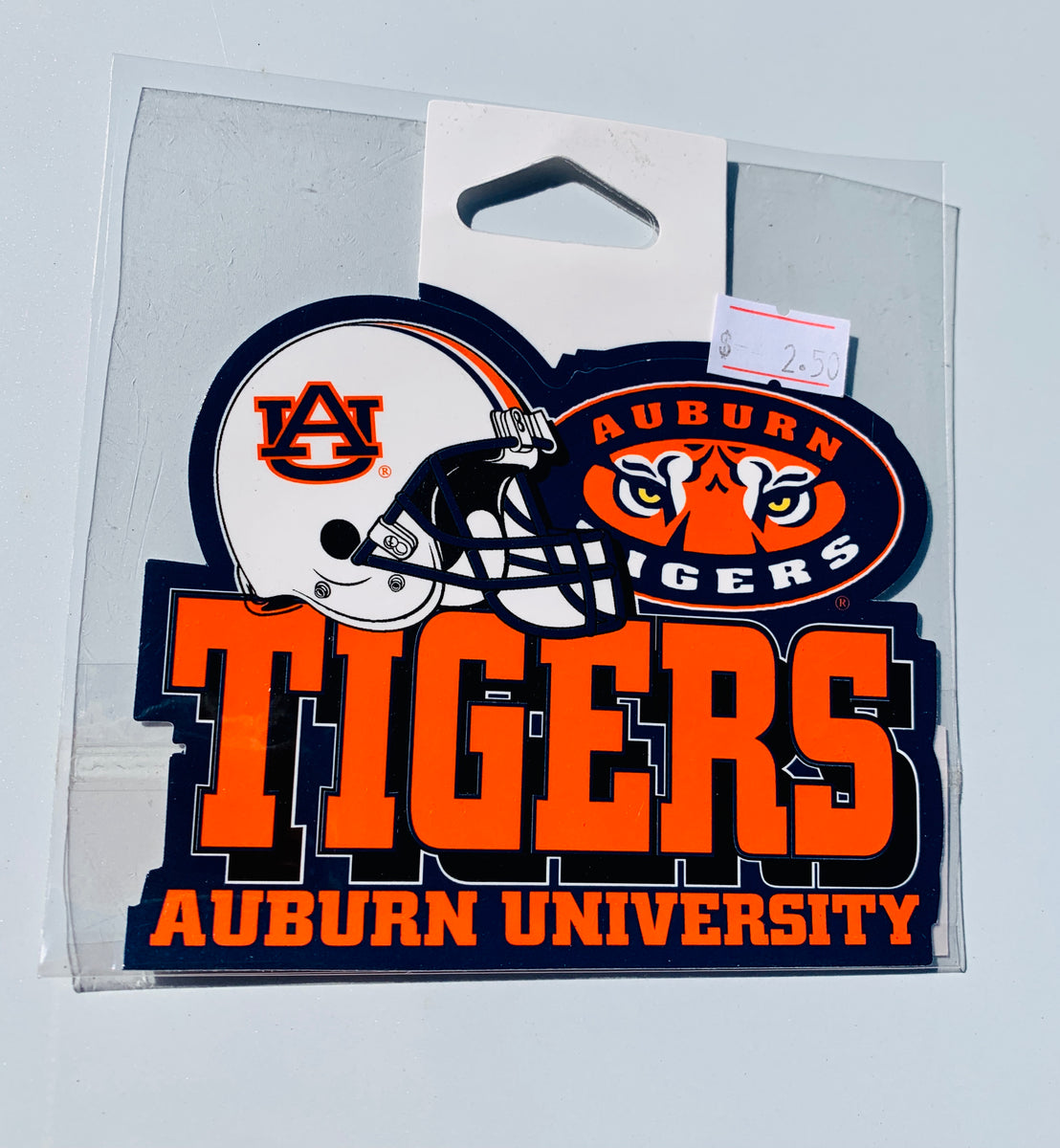 Auburn Helmet Sticker – Whimsy Daisy Holiday Shop
